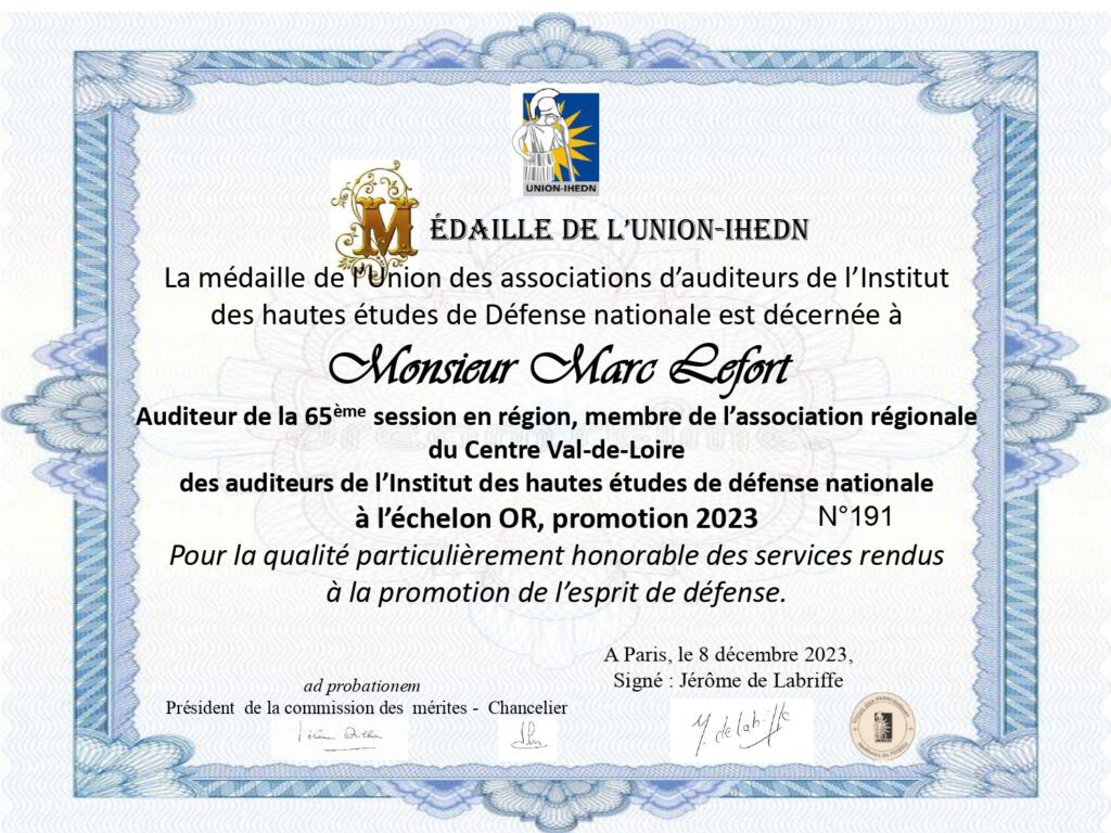 Nominations - UNION-IHEDN